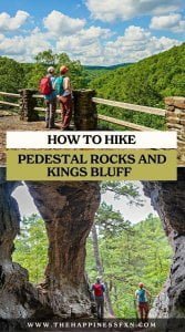 How to Hike Pedestal Rocks and Kings Bluff in Arkansas - The Happiness ...
